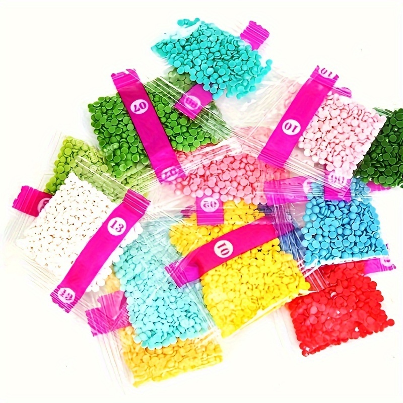 Exquisite 5d Diamond Painting Kit Frameless Canvas Round Gem - Temu