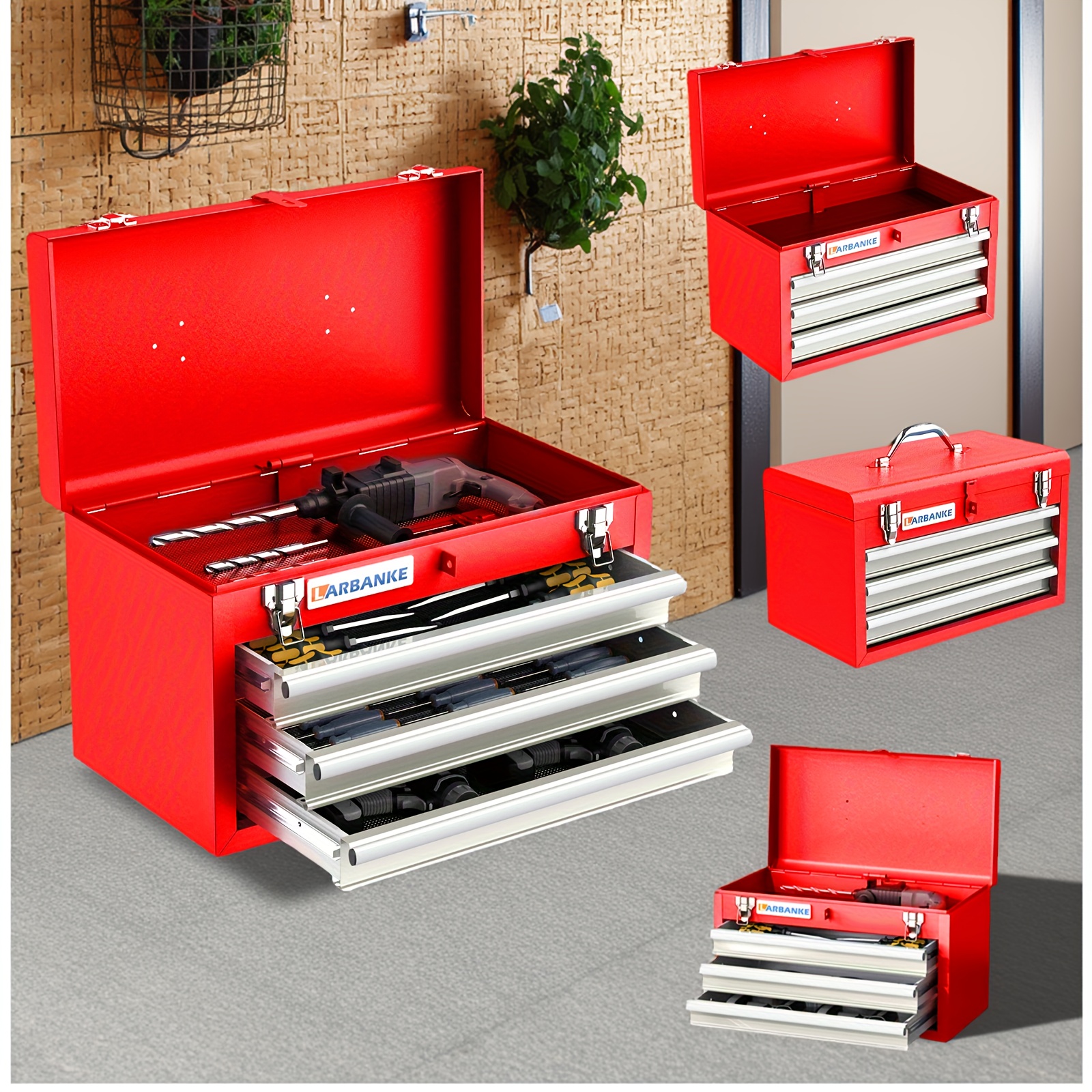 Nut And Bolt Organizer TECHTONGDA Bolt And Nut Tool Storage Cabinet 40 ...