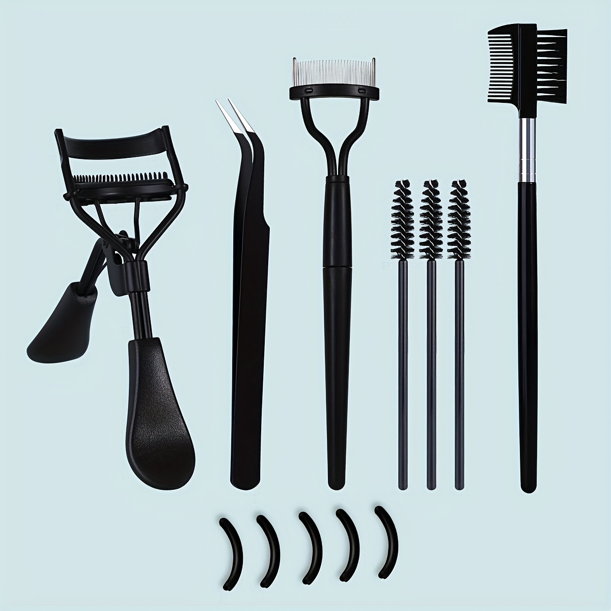 eyelash set sold on Temu United States