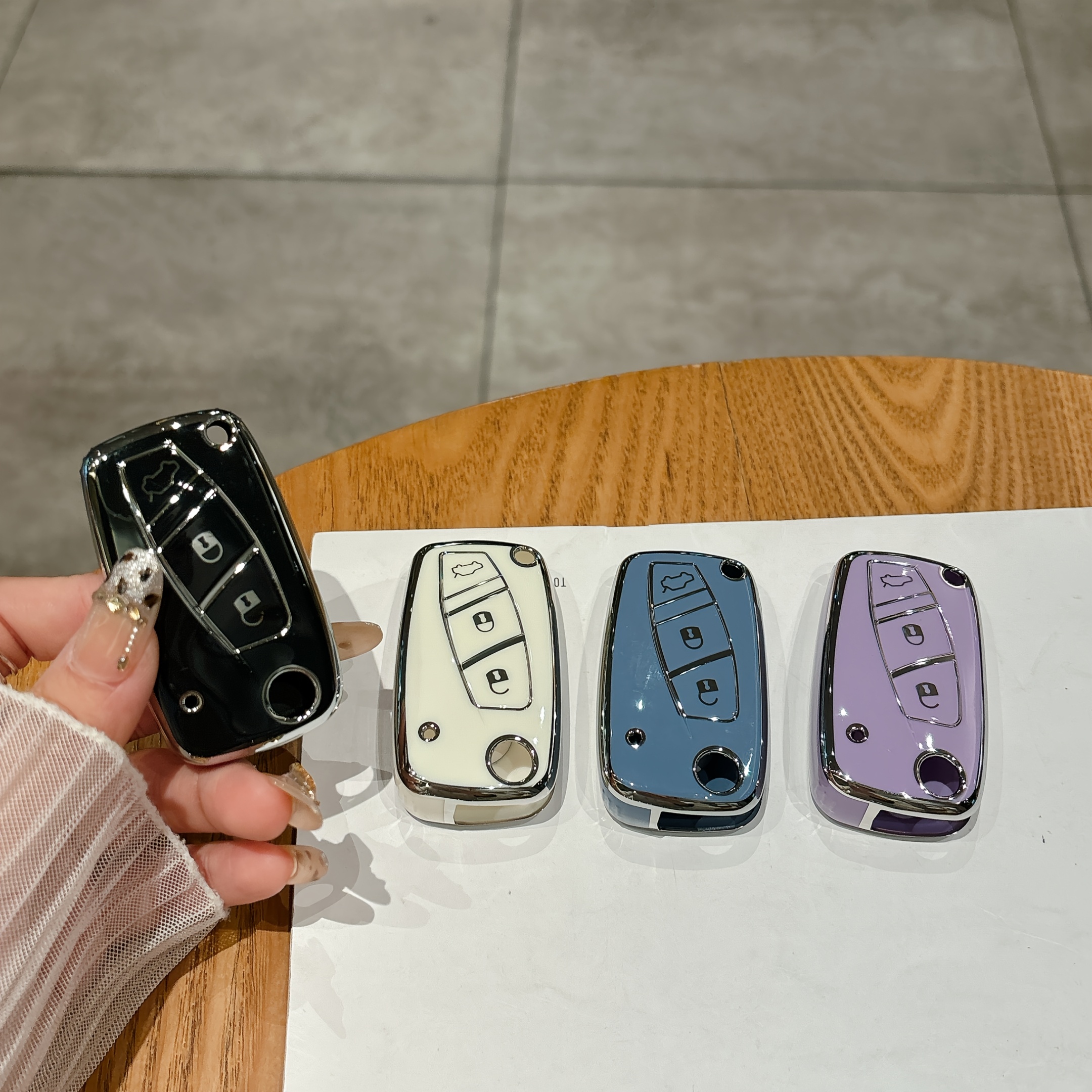 fiat key case sold on Temu United States