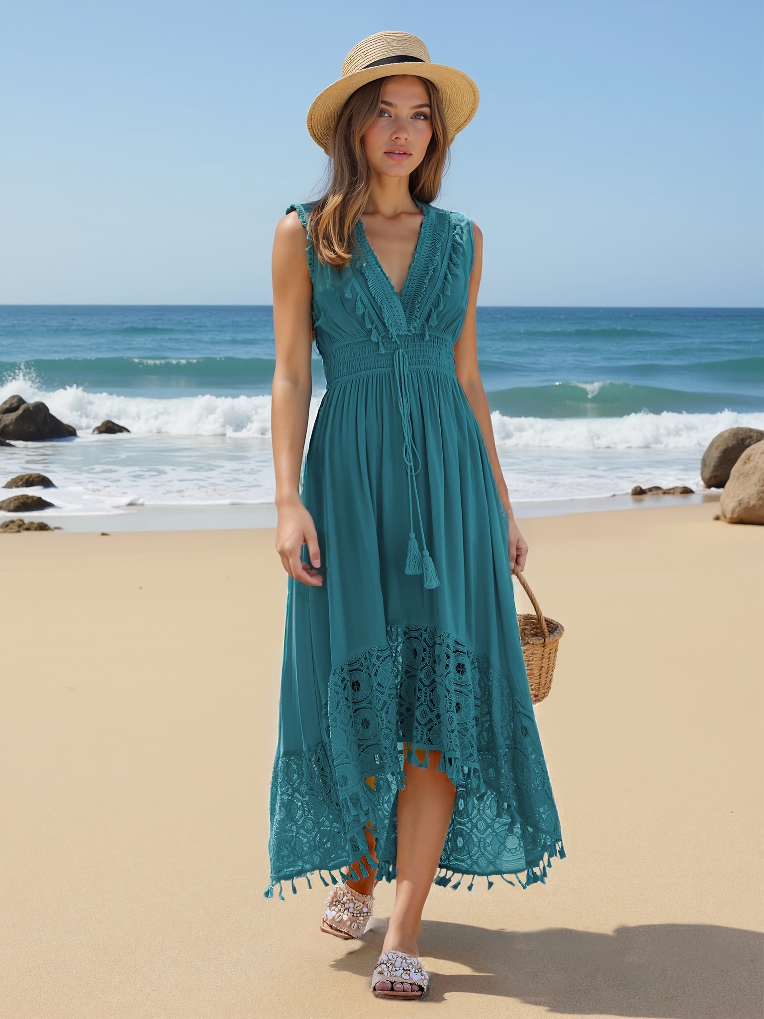 robes d’été femme sur Temu Canada