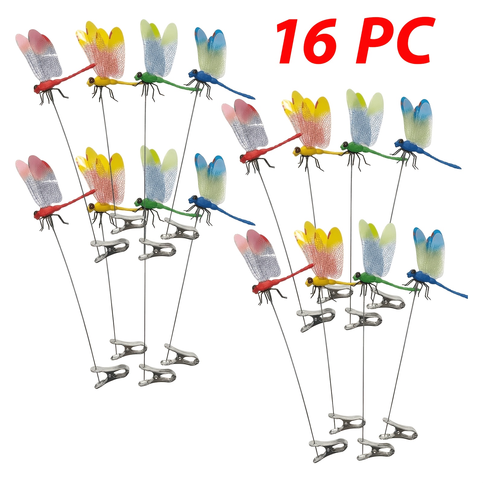 dragonfly clips sold on Temu United States