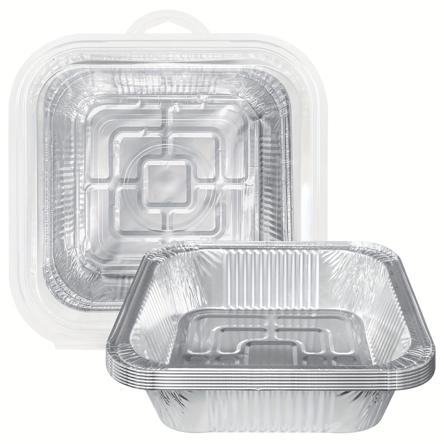 Square Aluminum Foil Pans Disposable Cookware Baking Cooking - Temu Armenia