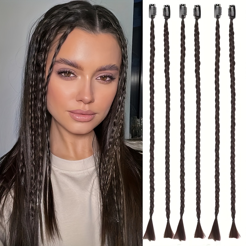 hair braids extensions sold on Temu United States