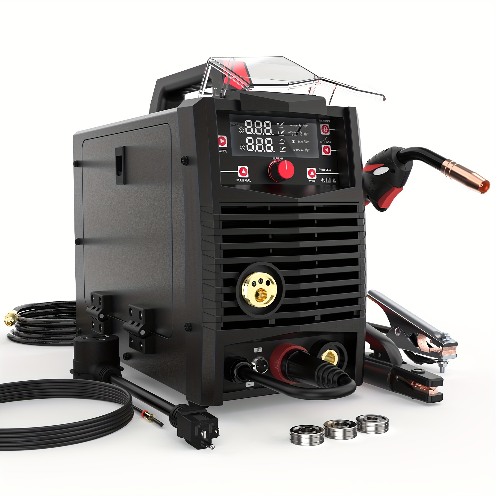 Mig-250 Pro Aluminum Mig Welder, 250amp 220v, Gas Mig Gasless Flux Core ...