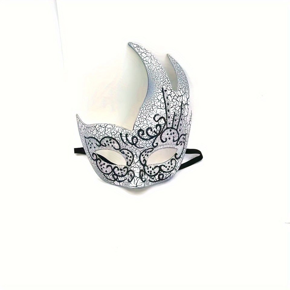 Creative Venice Flame Shape Crack Men's Mask Party - Temu Canada