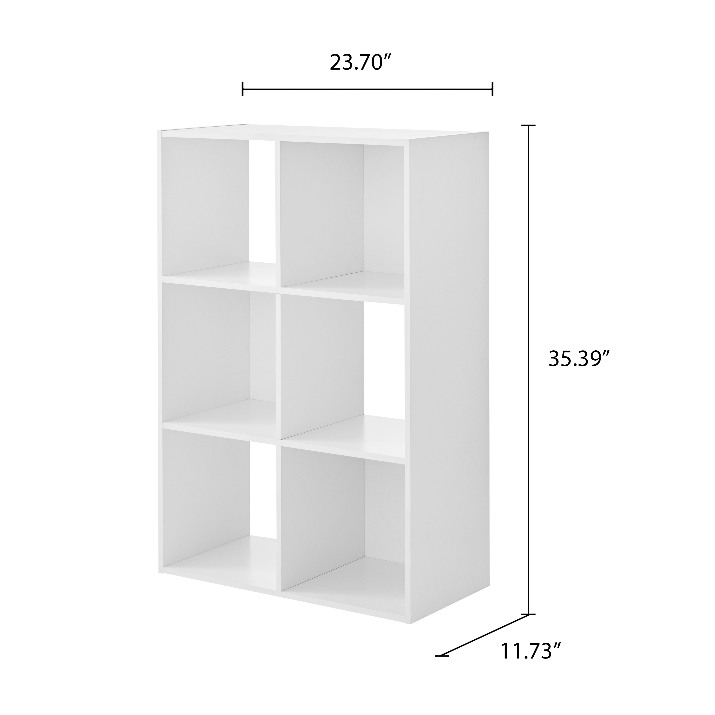 6-cube Storage Organizer, White - Temu