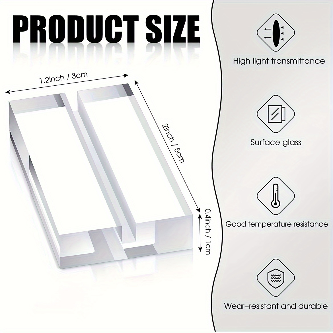 Transparent Acrylic Base Card Slot Holder Wedding Party - Temu Australia