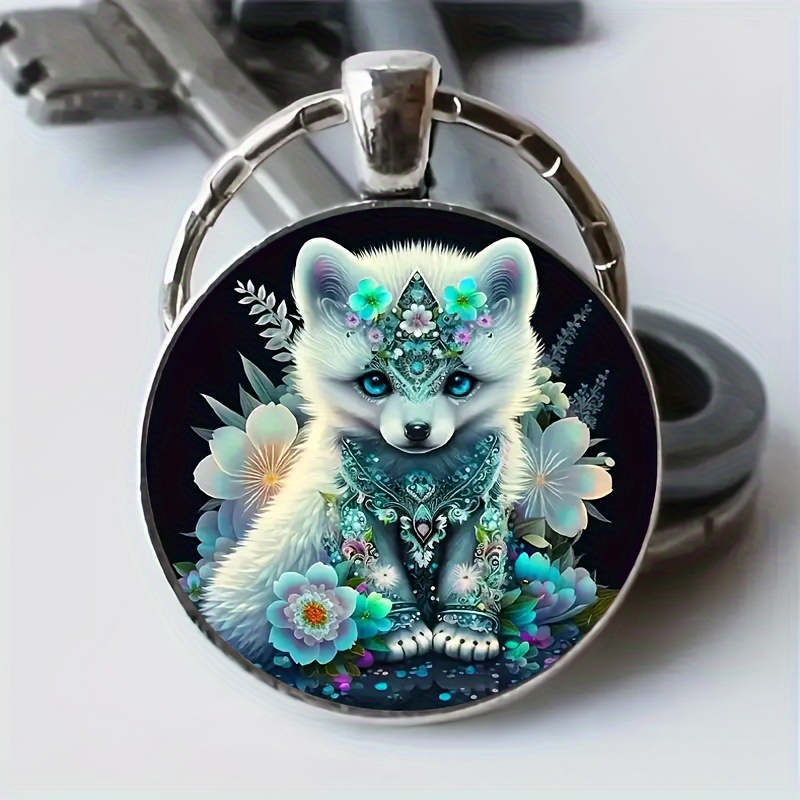 Fashionable Cute Puppy Pendant Necklace Keychain Men's - Temu United ...