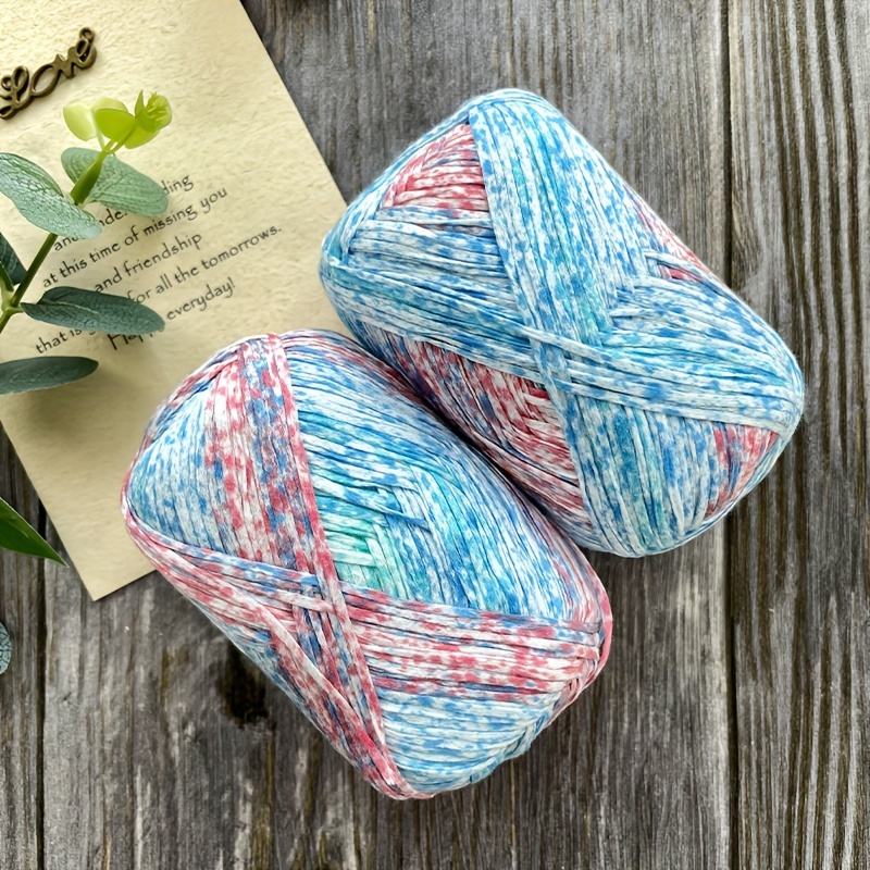 Cotton Yarn Colorful 100% Soft Warm Section Dye Thread - Temu Canada