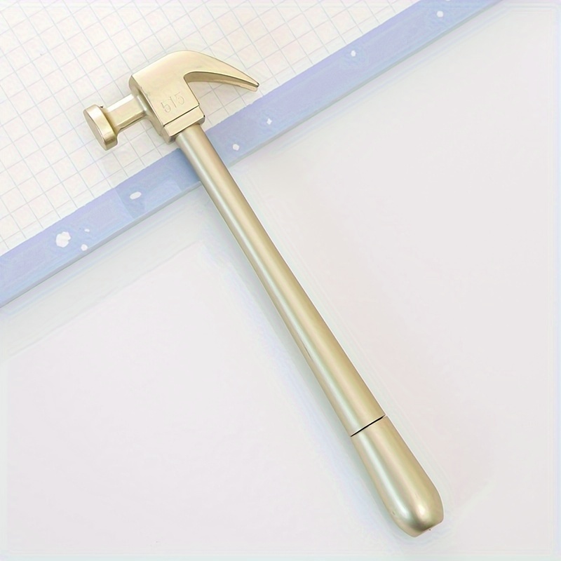 Hammer Shaped Gel Ink Rollerball Pens 2 Piece Set Plastic Material ...