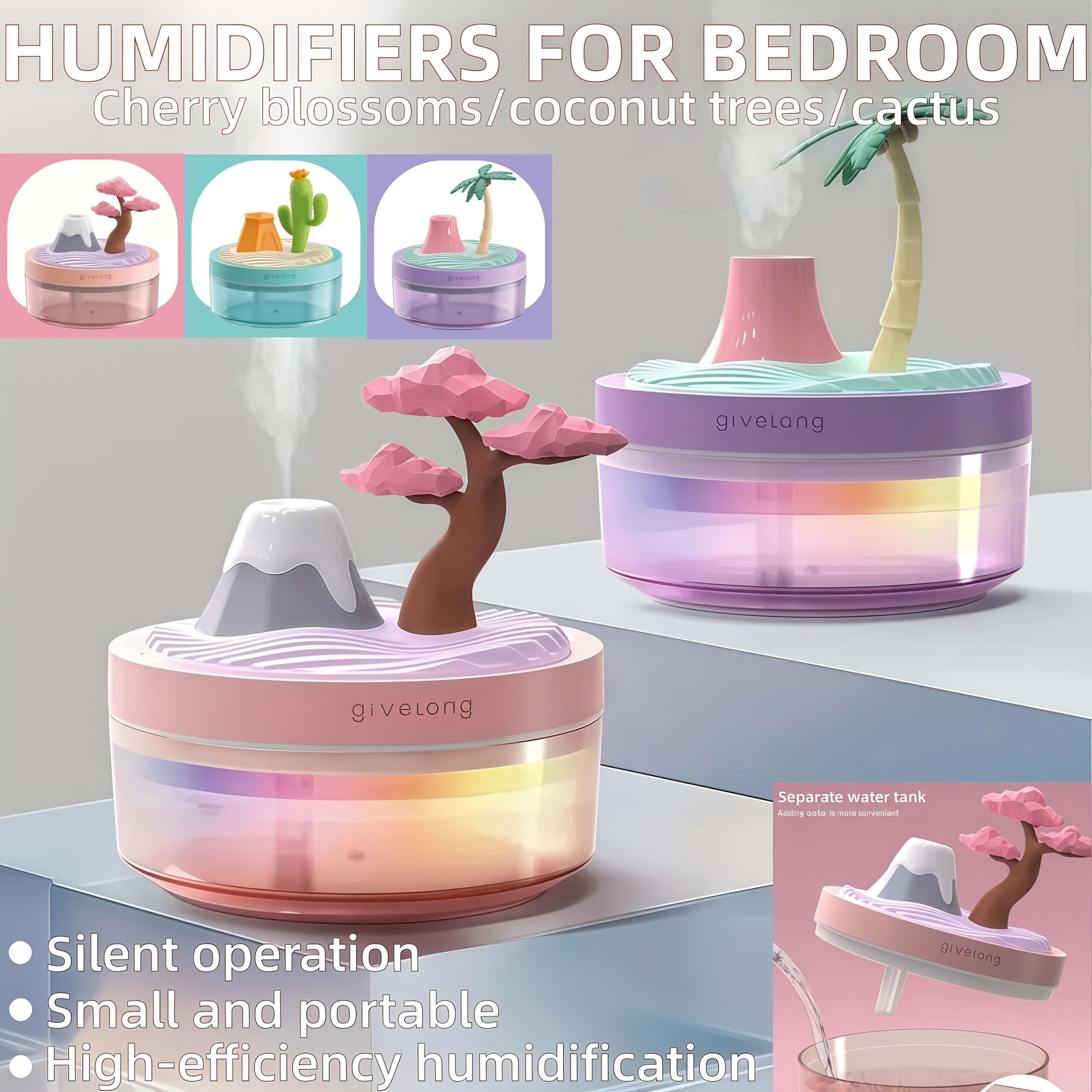 volcano humidifier sold on Temu United States
