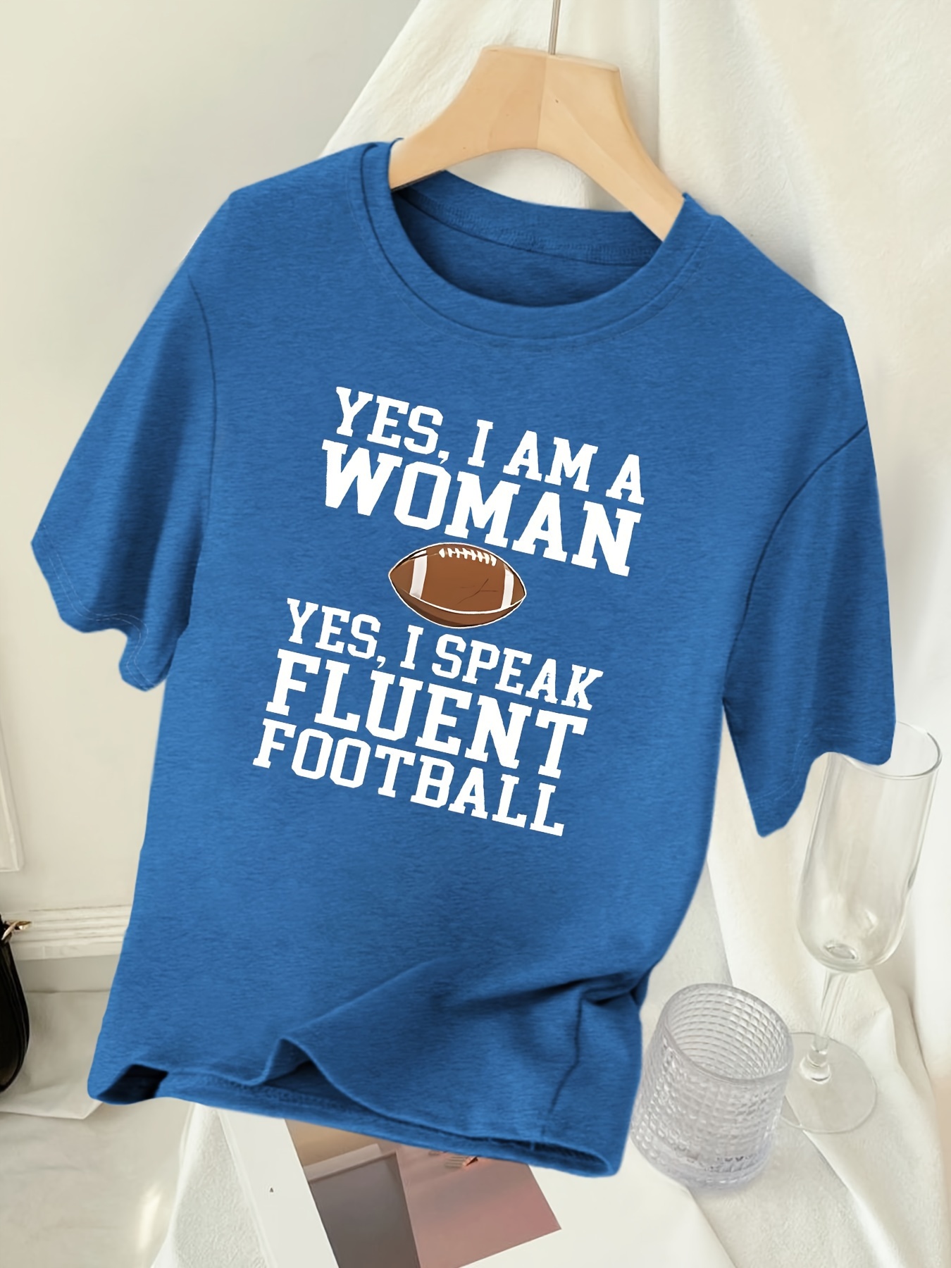 plus size letter rugby print t shirt short sleeve crew neck - Temu Canada