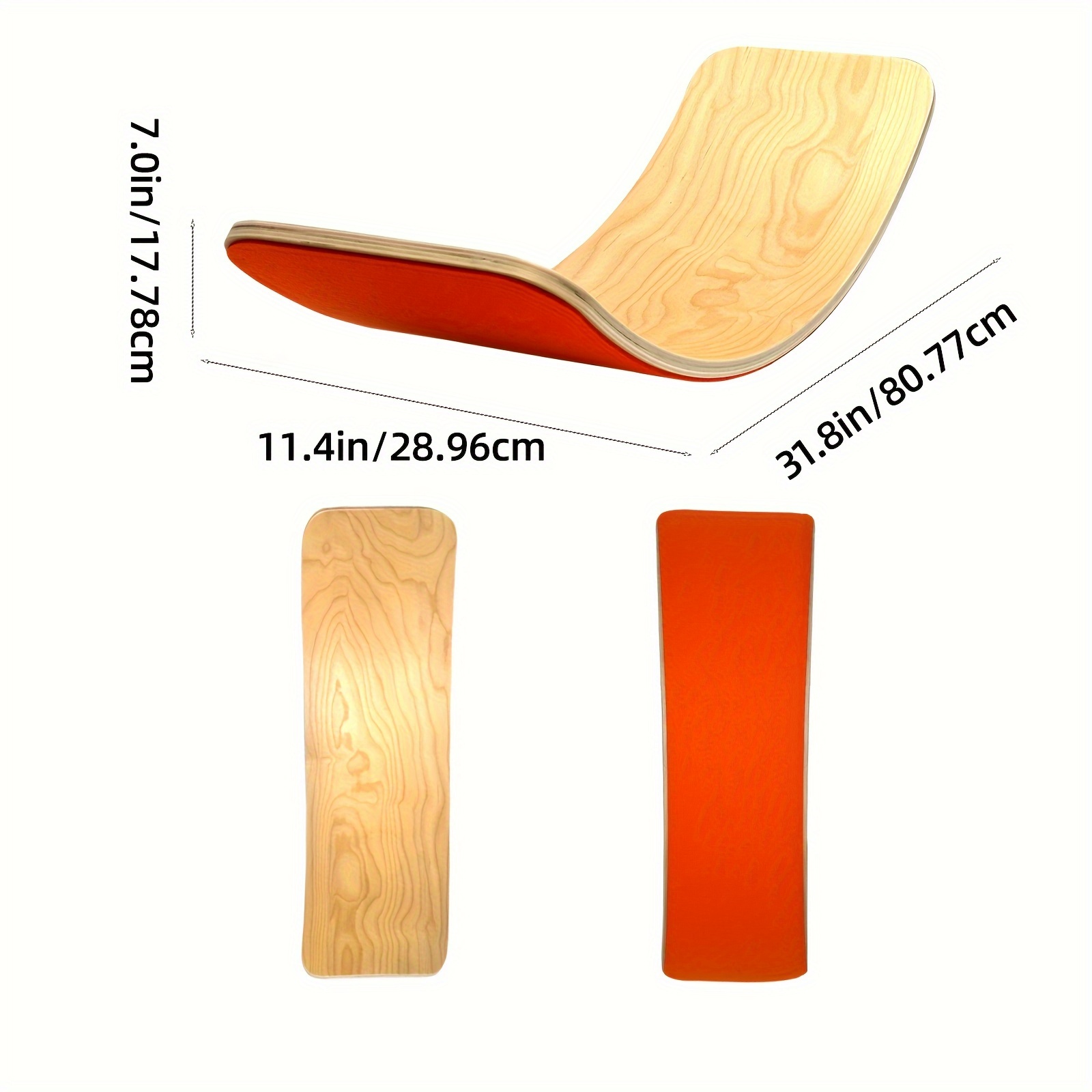 Wooden Swing Balance Board Rocking Board Wooden Toy Open - Temu Australia