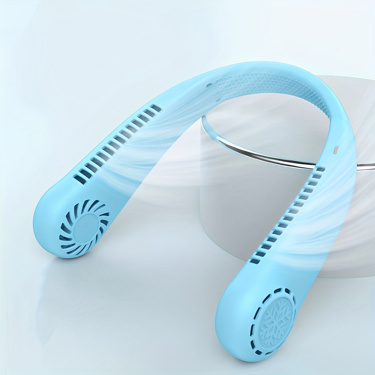 Hanging Neck Fan Portable Fan Usb Charging Bladeless Design - Temu New ...
