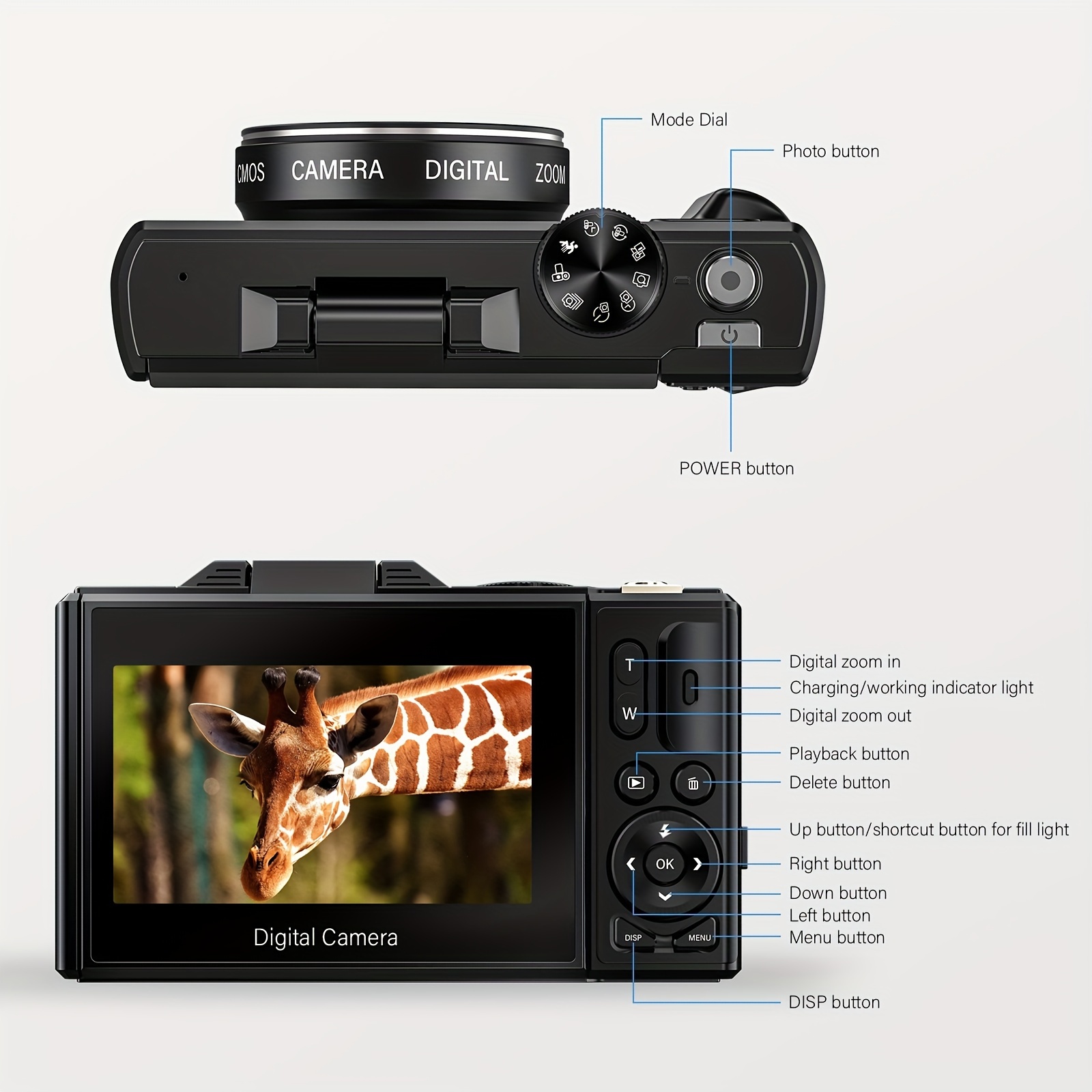 4 Camera Photography Vlogging Camera - Temu