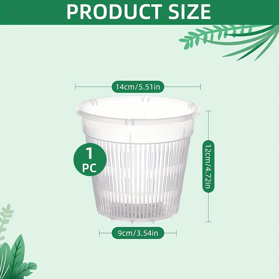 1pc Root Control Pot Orchid Special Pot Plastic Breathable Anti ...