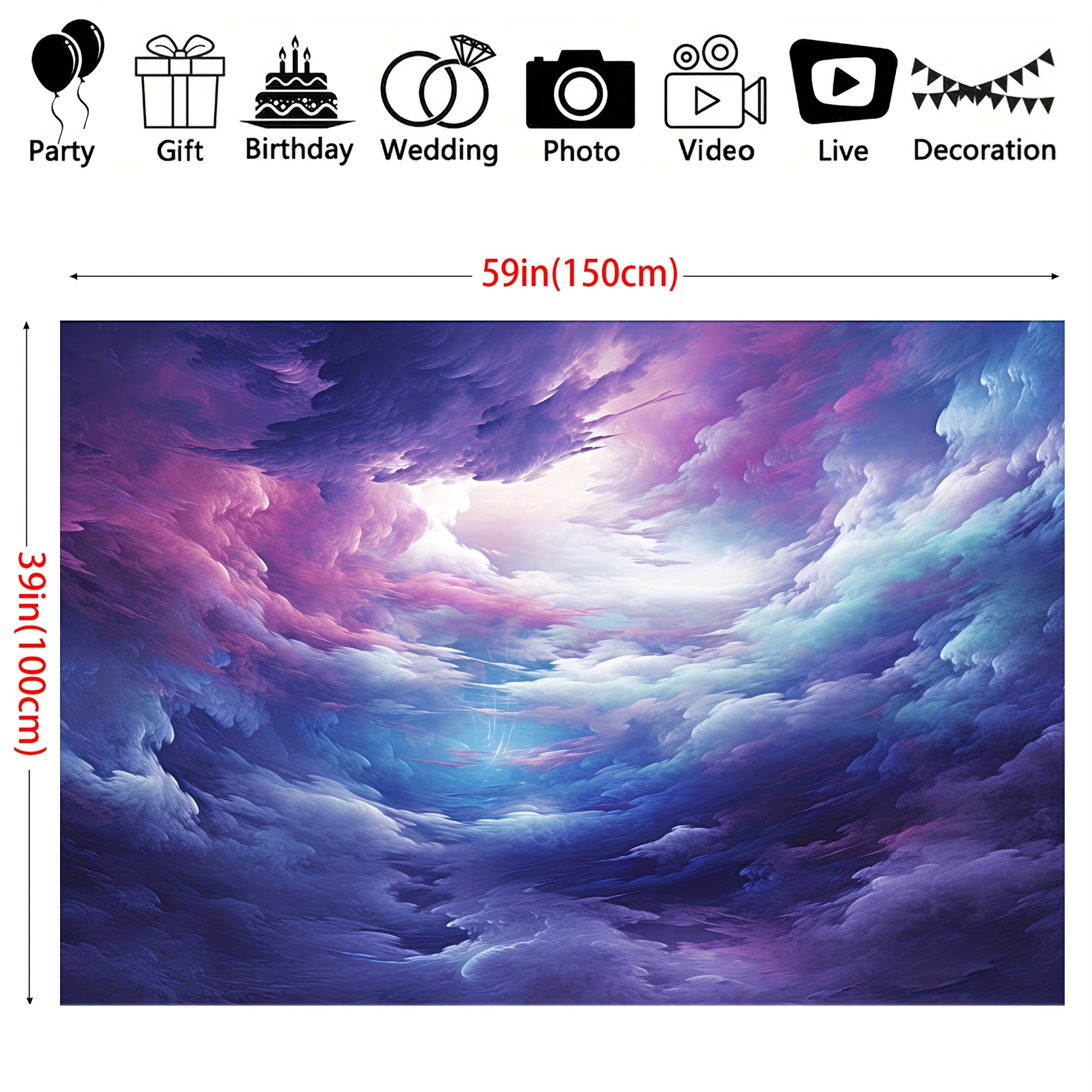 abstract night sky nebula background colorful outer space - Temu Australia