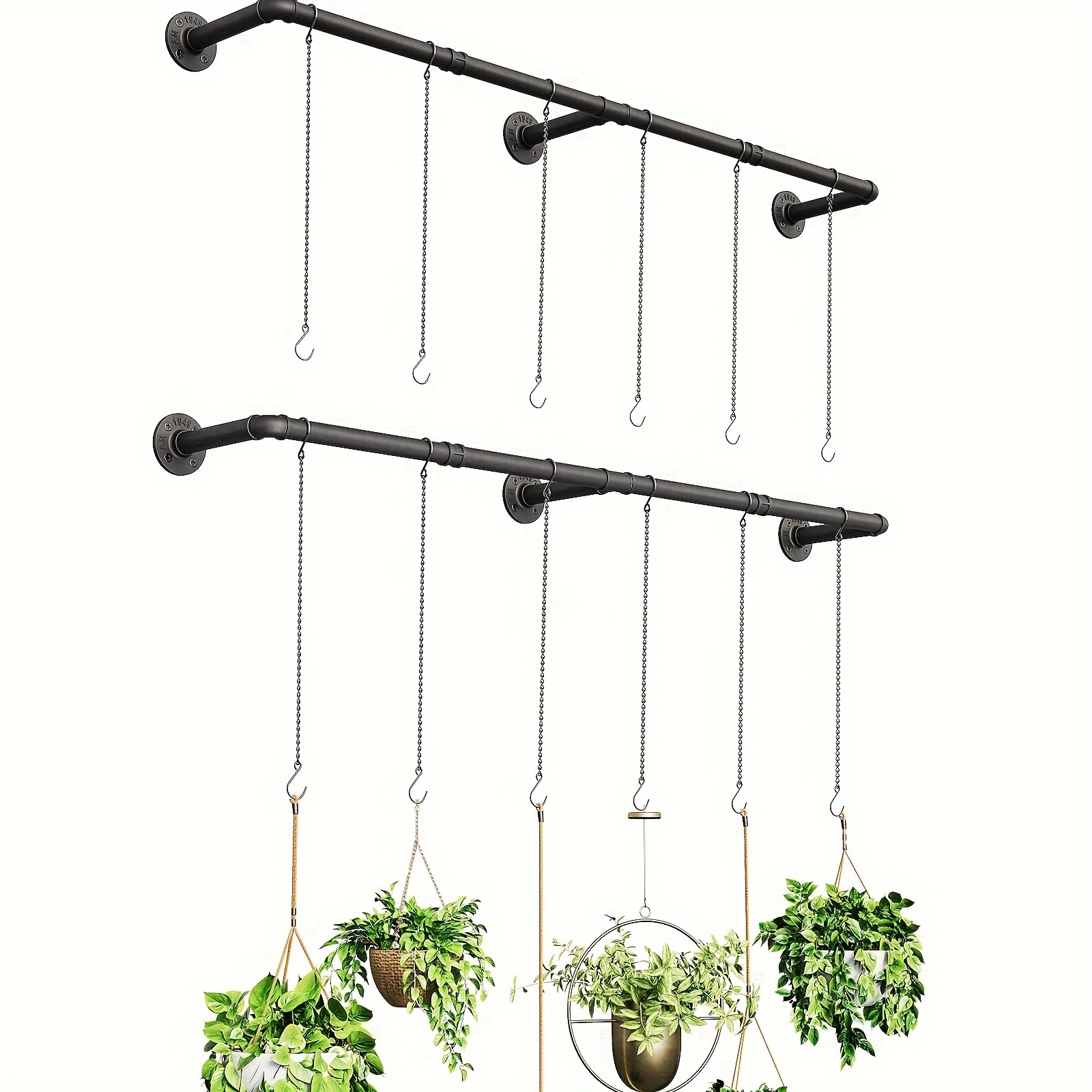 Plant Hanger Indoor Hanging Planters Rod Indoor Plants 12 - Temu