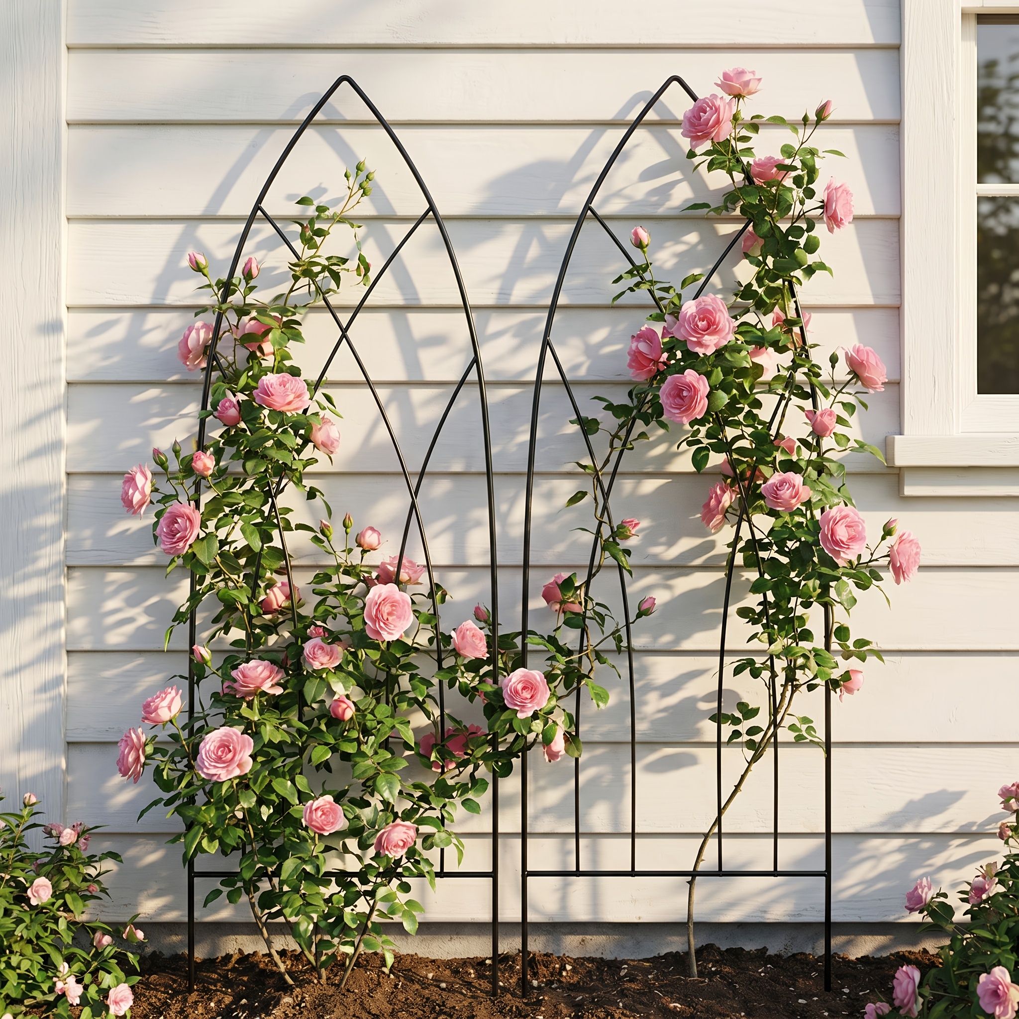 iron trellis sold on Temu United States