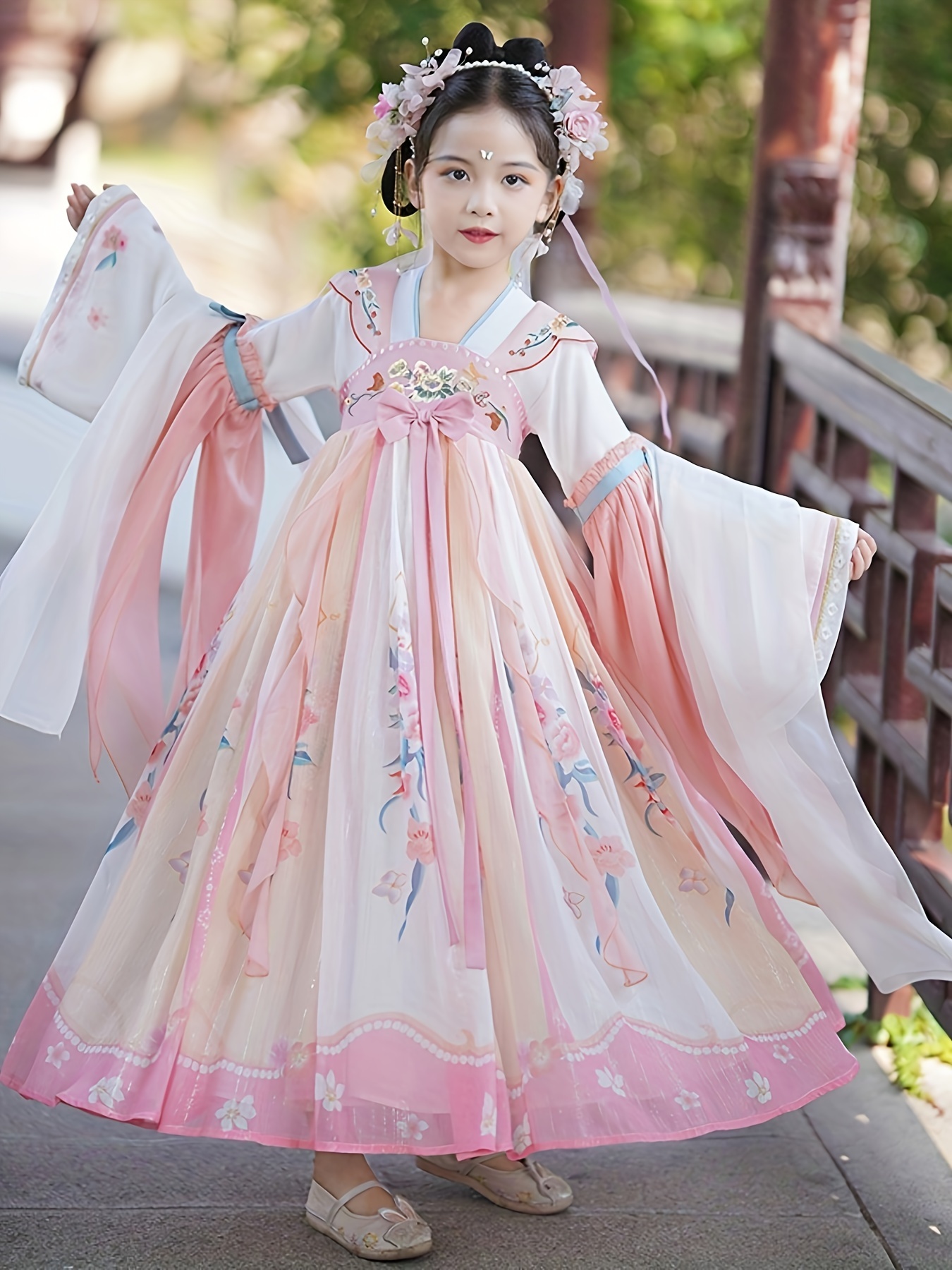 hanfu sold on Temu United States