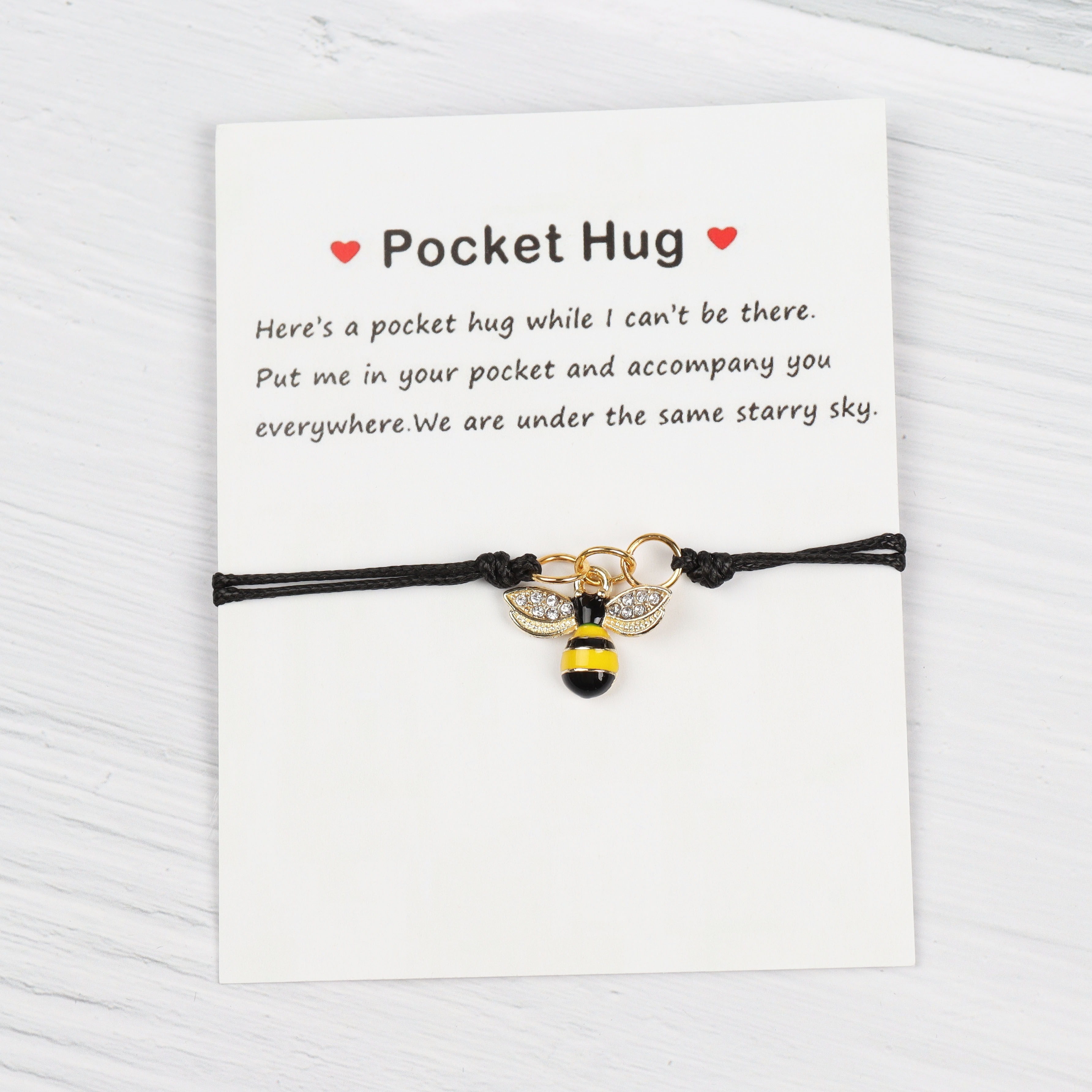 Little Bee Pendant Bracelet Encouragement Gift Valentine - Temu United ...