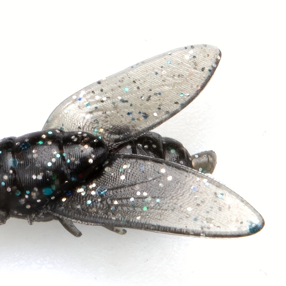 Premium Fly Fishing Lures Wings Realistic Insect Baits Bass - Temu