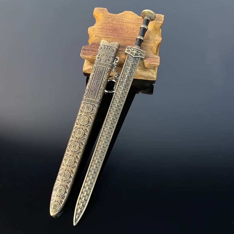 Exotic Ancient Sword Replica With Sheath Metal Collectible Model For ...