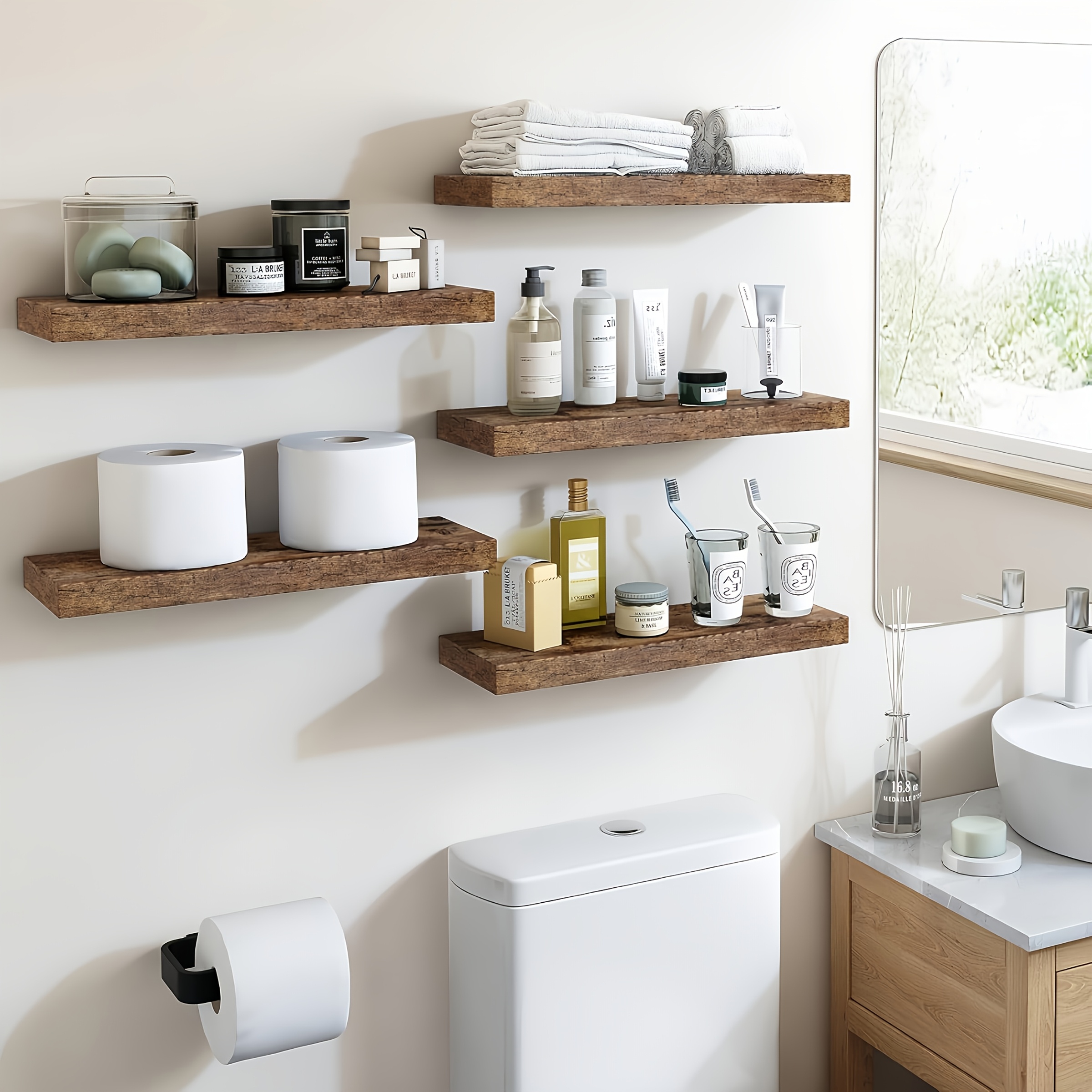 hanging shelves sold on Temu Australia