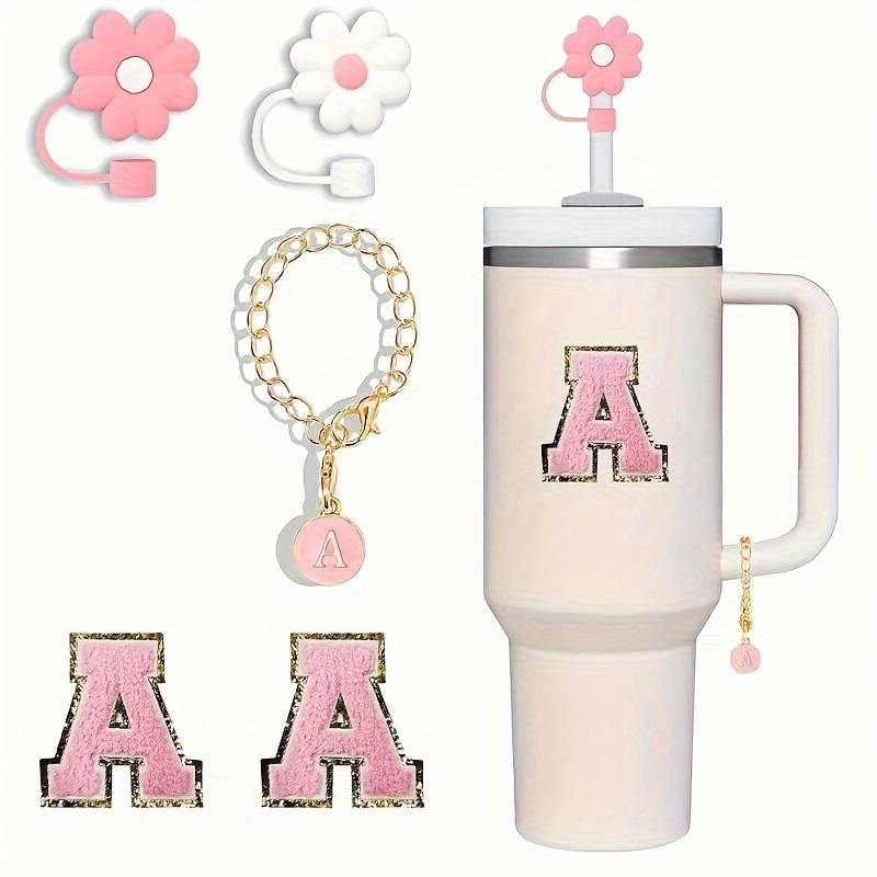 Stanley Cup Accessories Including Straw Initial Letter - Temu Denmark