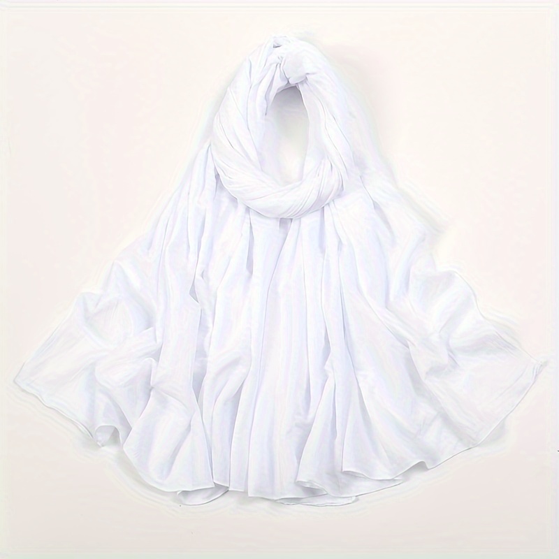 Elegant Cotton Wrinkle Scarves Gift Box Pins - Temu Canada