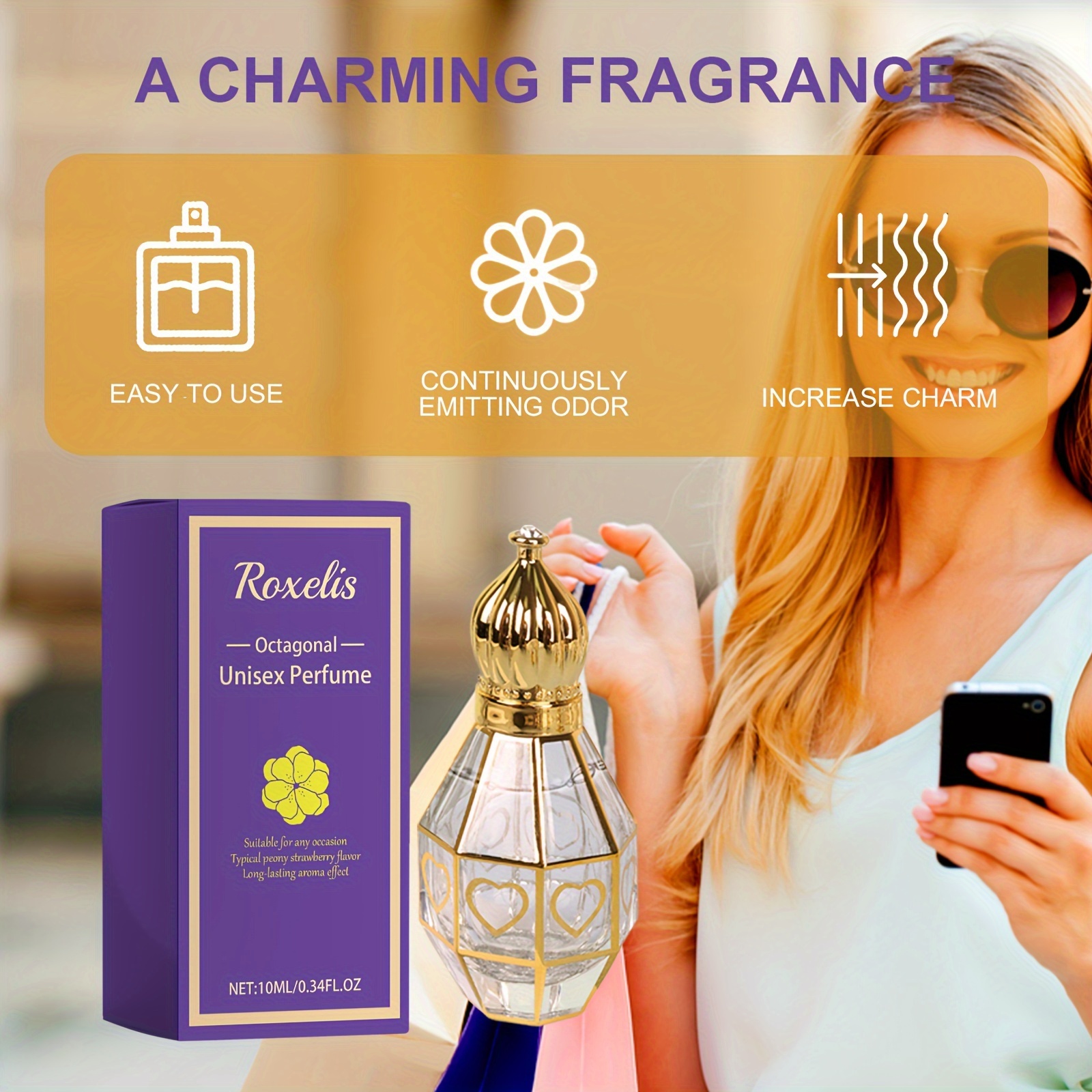 Unisex Perfume Women Men Refreshing Long Lasting Fragrance - Temu Qatar