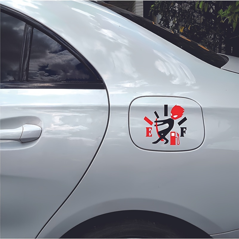 Fun Car Stickers High Gas Consumption Decals Angry Boys - Temu New Zealand