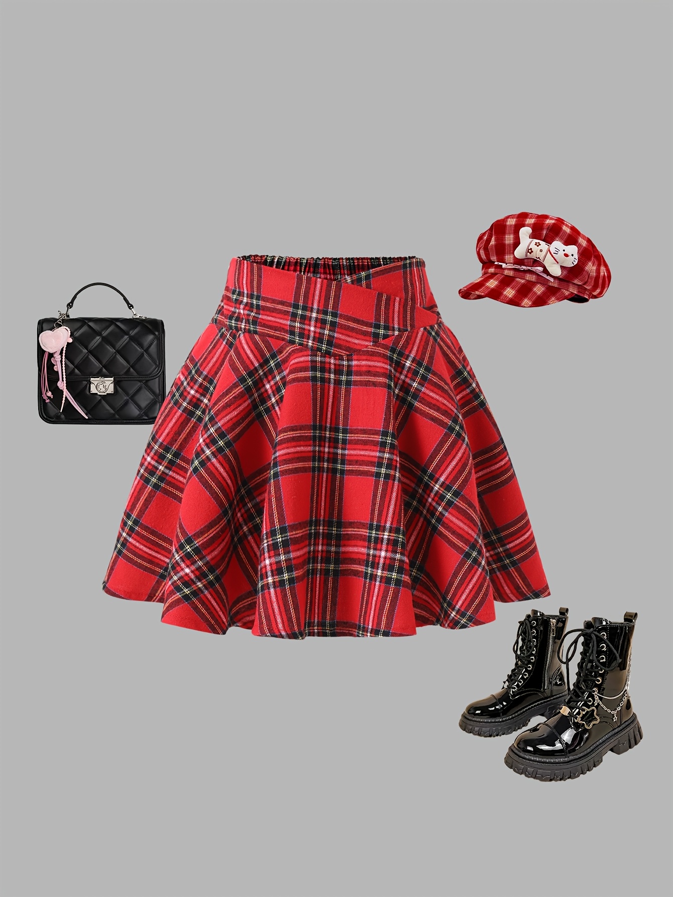 girls mini skirt sold on Temu United States