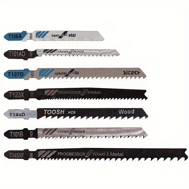 Value Pack Universal Jig Saw Blade Set High Carbon Steel - Temu New Zealand