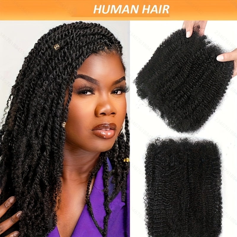 human hair braids sold on Temu United States