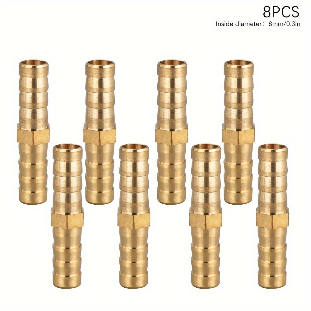 Metal Quick Connect Barb Hose Fittings Straight Coupler - Temu