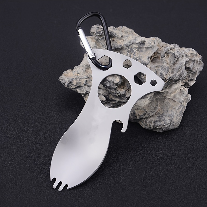 6 in 1 Multi function Outdoor Small Tool Spoon - Temu Portugal