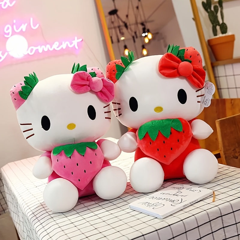 strawberry cow plush sold on Temu United States