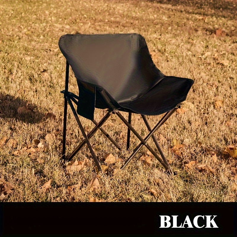 1pc Reinforced Moon Chair Outdoor Folding Chair Ultralight Portable ...