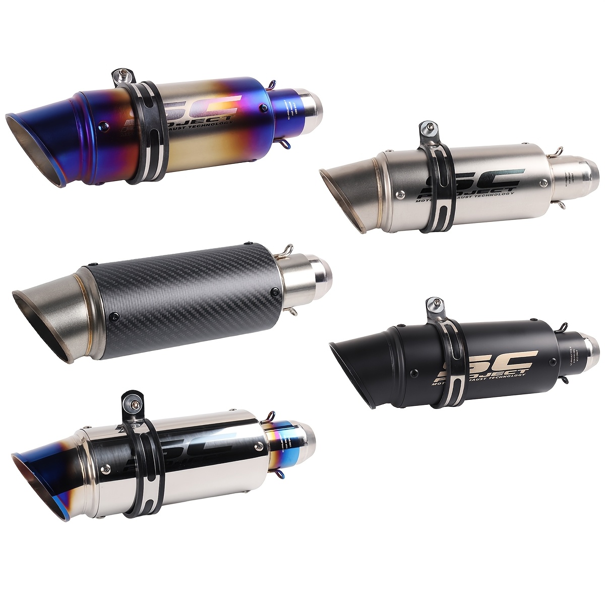 motorcycle parts and accessories sold on Temu United States