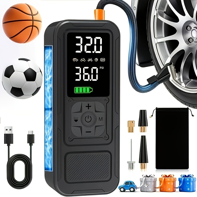 car air pressure pump sold on Temu United States