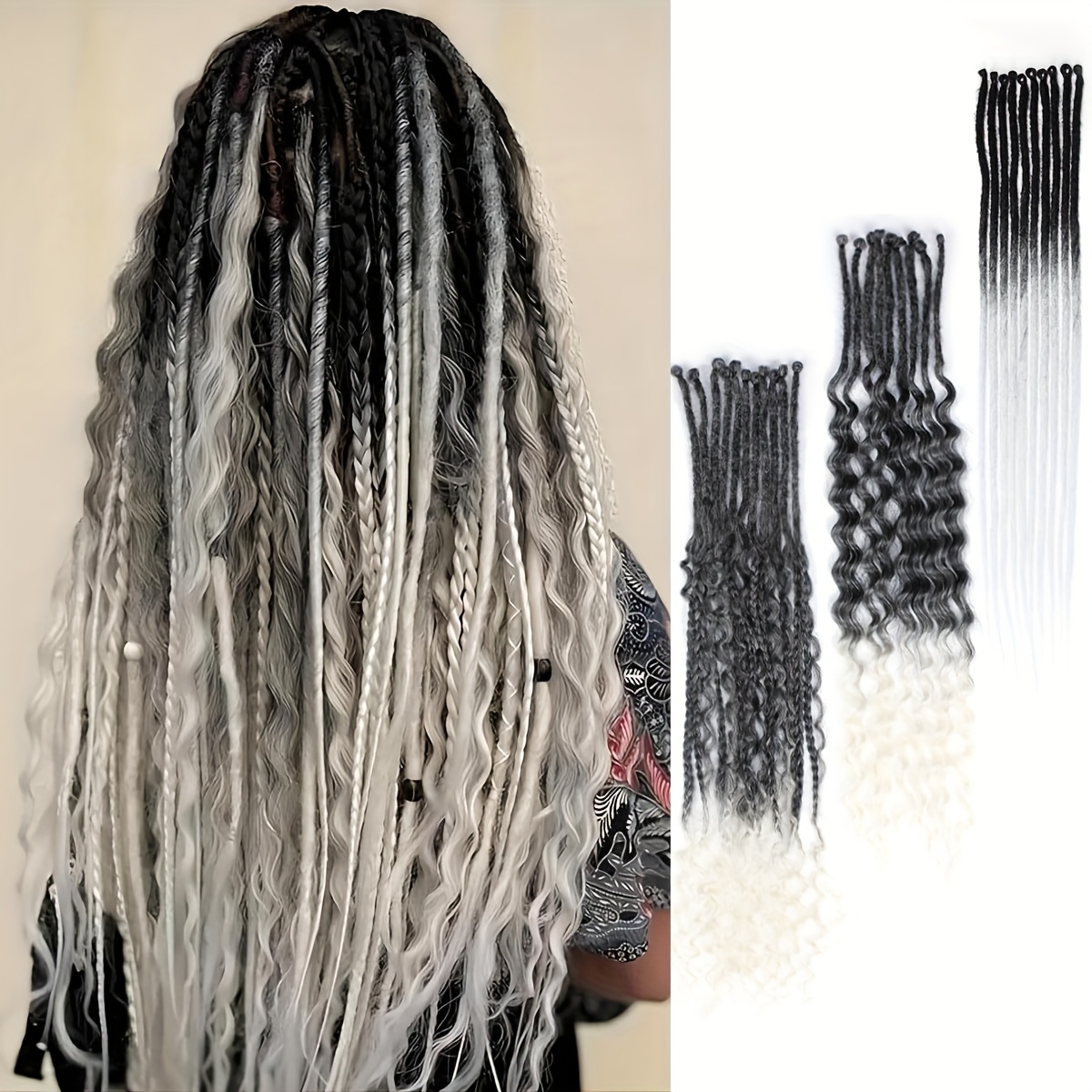 dreads sold on Temu United States