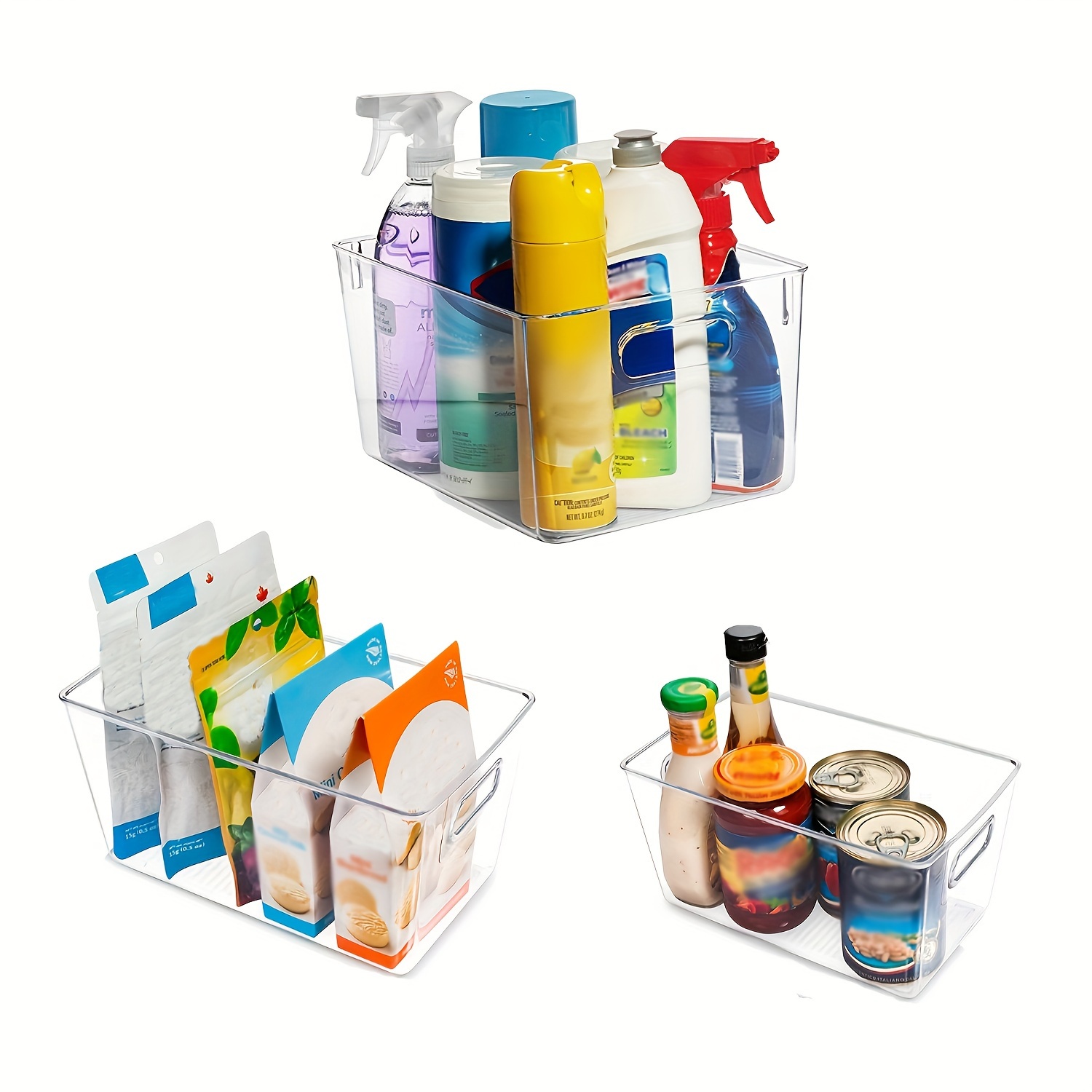 kitchen bins sold on Temu United States