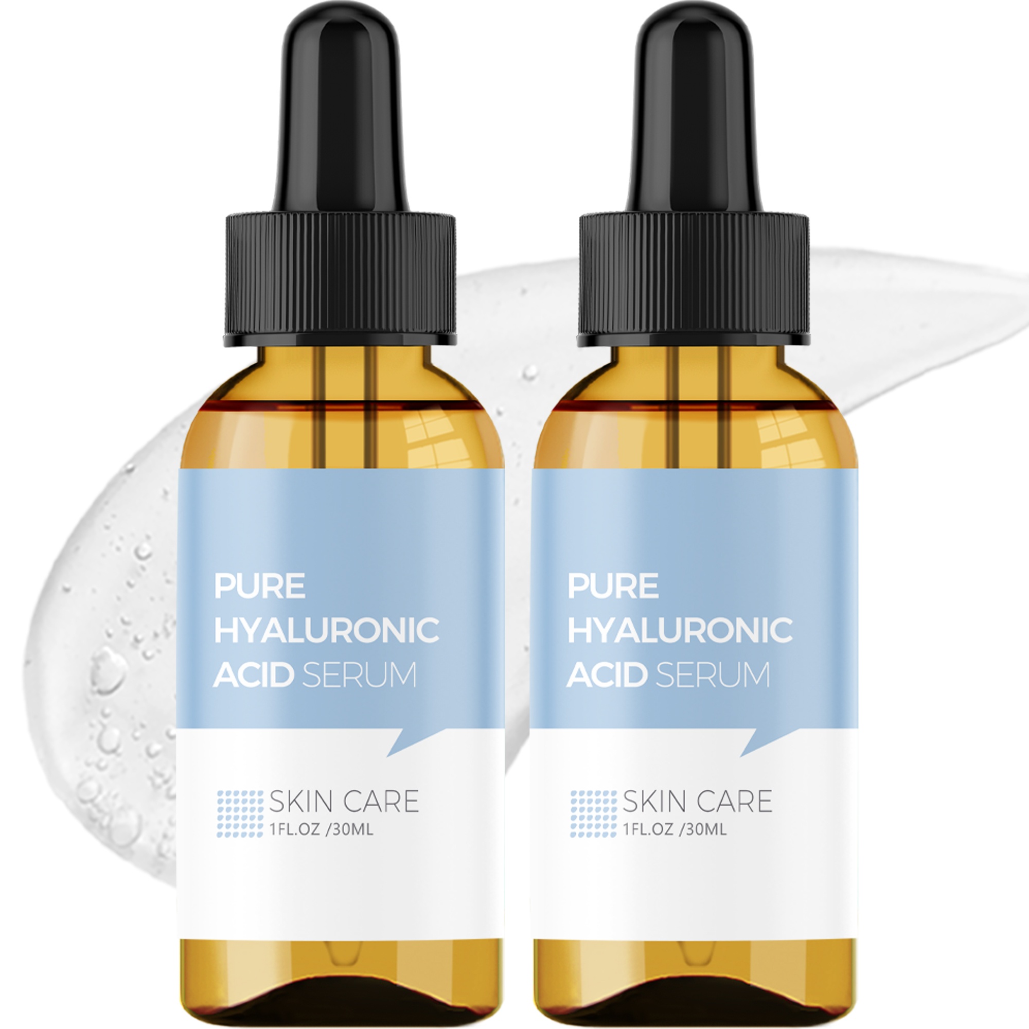 pure hyaluronic acid facial serum sold on Temu United States
