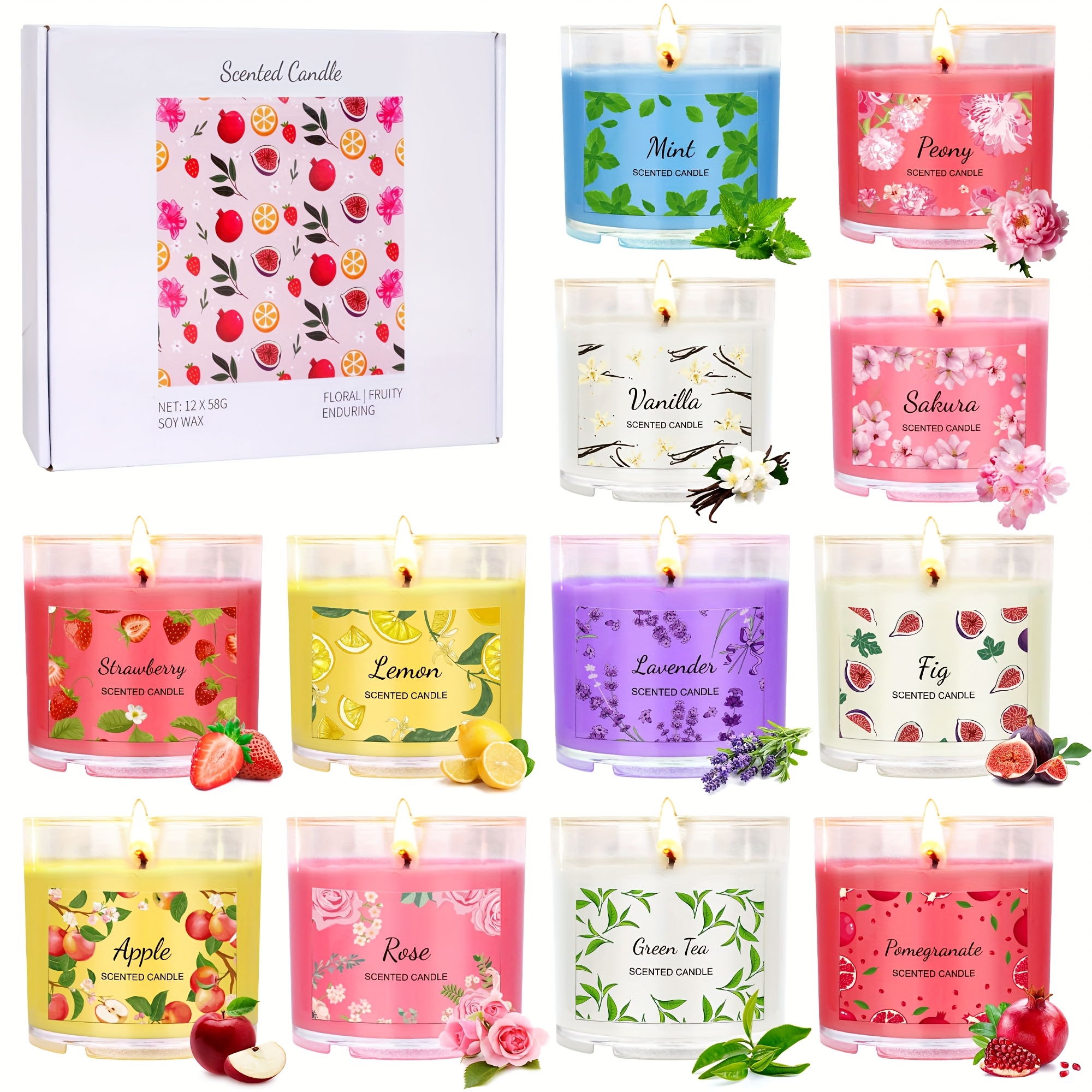 candles sold on Temu United States