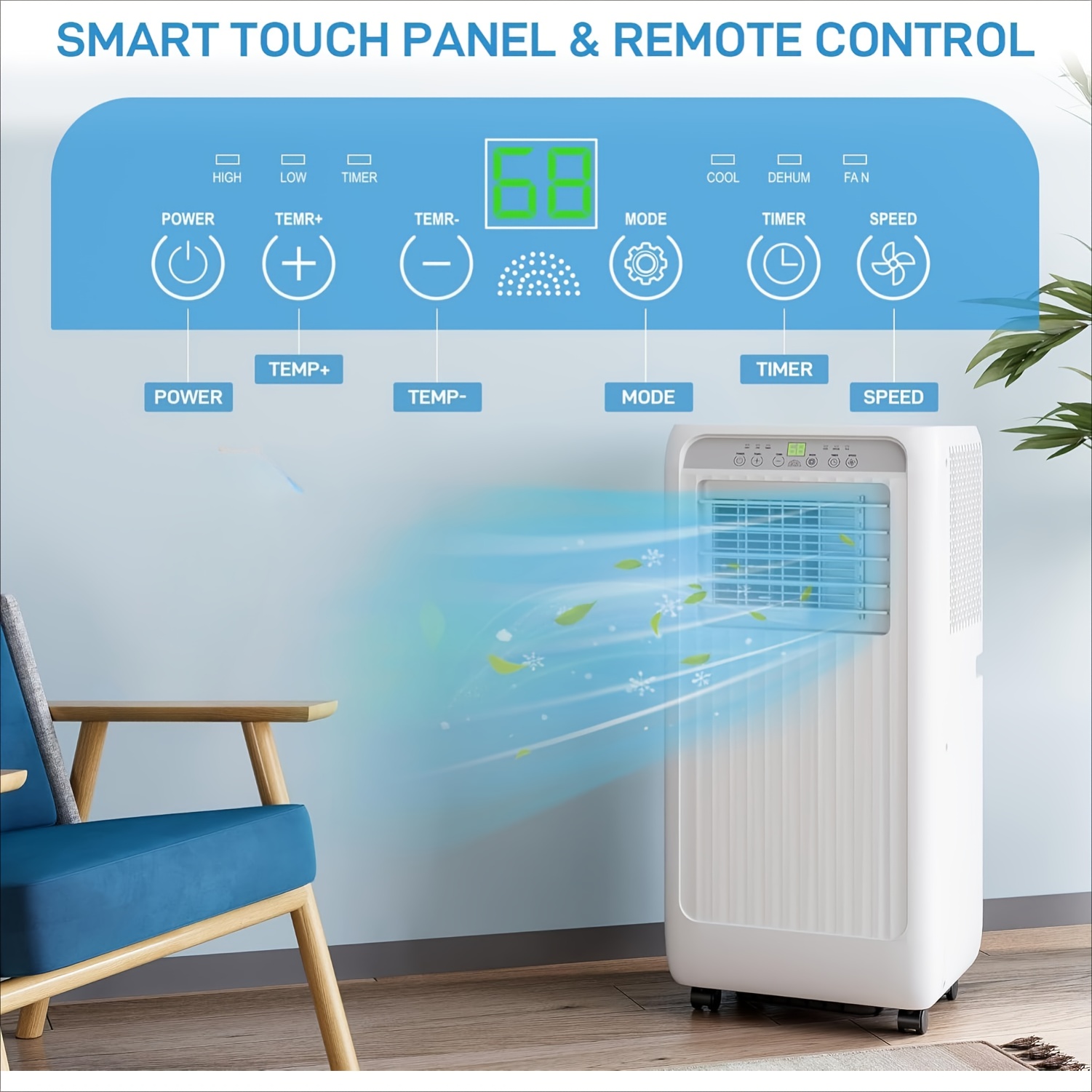 air conditioner portable sold on Temu United States