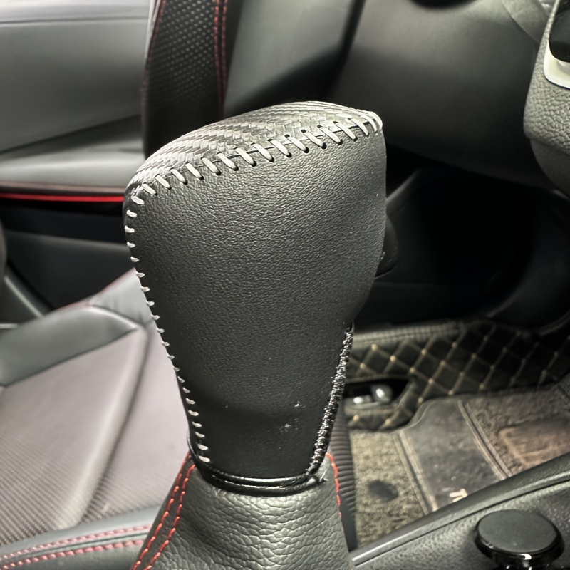 Elegant Upgrade Luxury Pu Leather Car Interior Upgrade Gear Shift ...