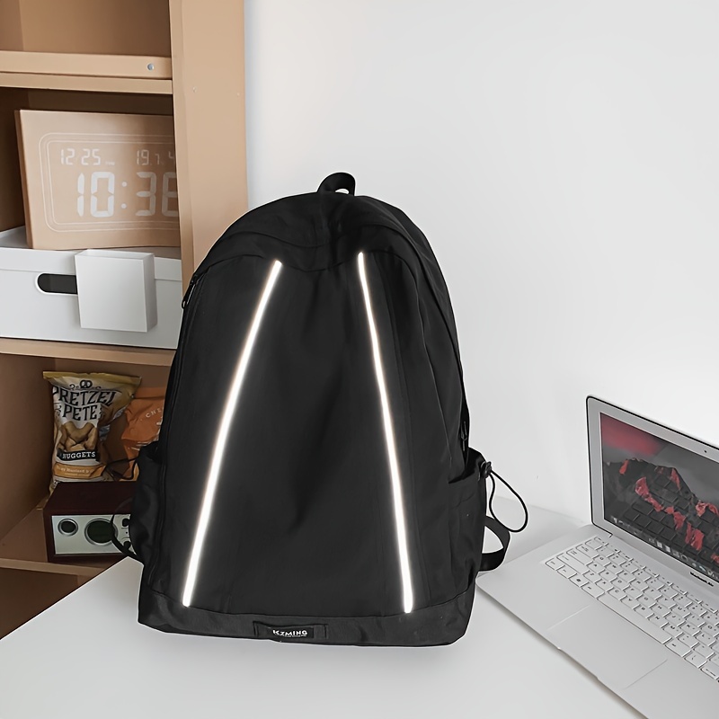 Trendy Colorblock Backpack Preppy Style College - Temu United Kingdom