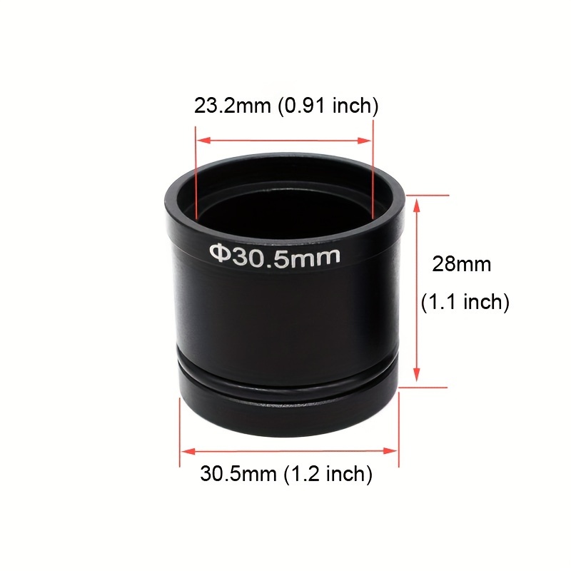 Adaptateur D'objectif Oculaire Biologique Microscope 23 2 Mm - Temu France